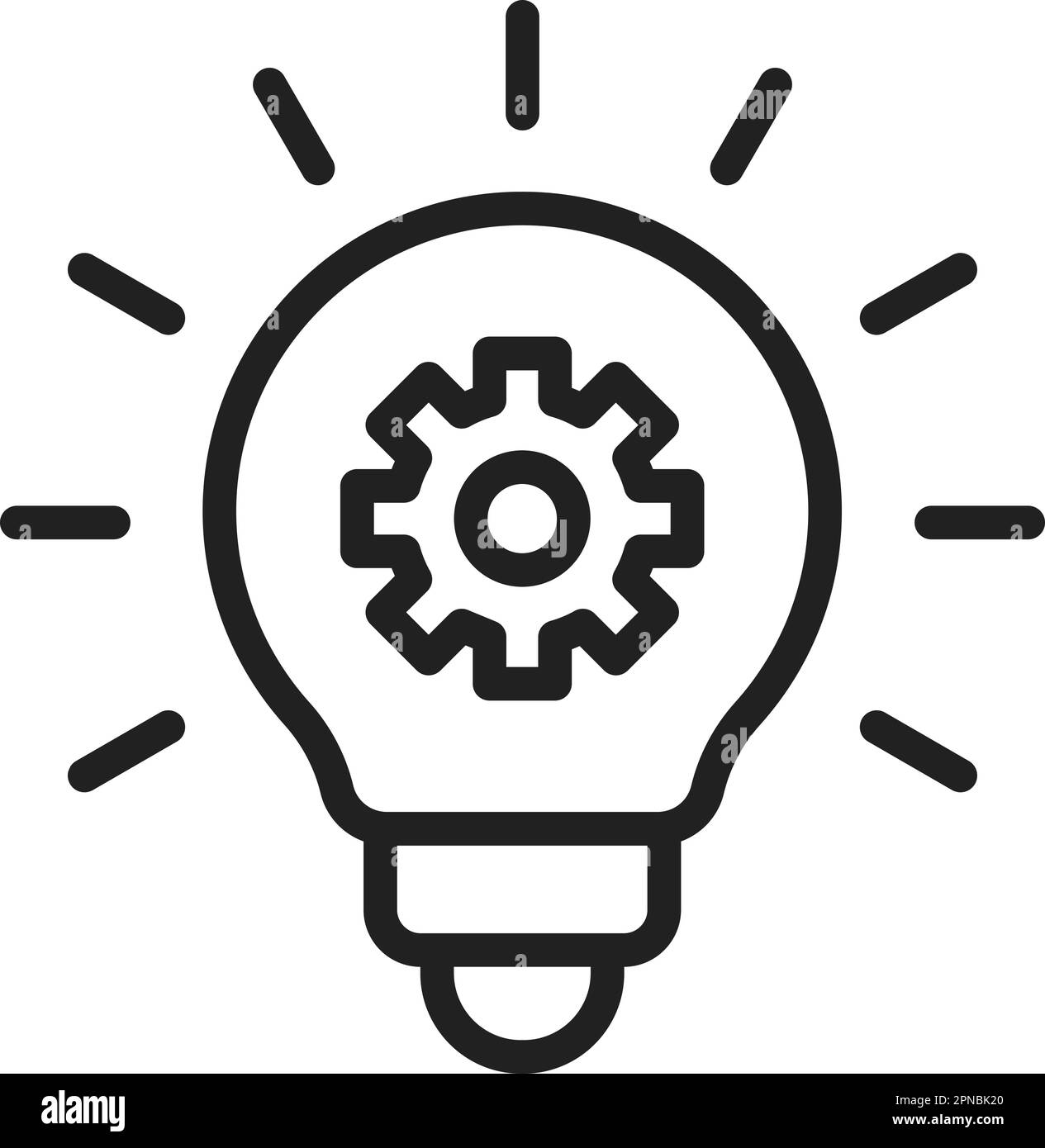 Innovative Idea icon vector image. Suitable for mobile apps, web apps ... Innovative Idea icon vector image. Suitable for mobile apps, web apps ...