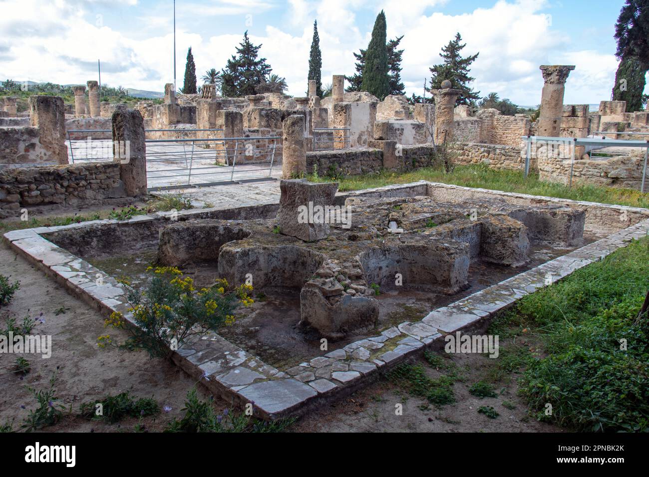 Utica, an Ancient Phoenician and Carthaginian City in Tunisia Stock ...
