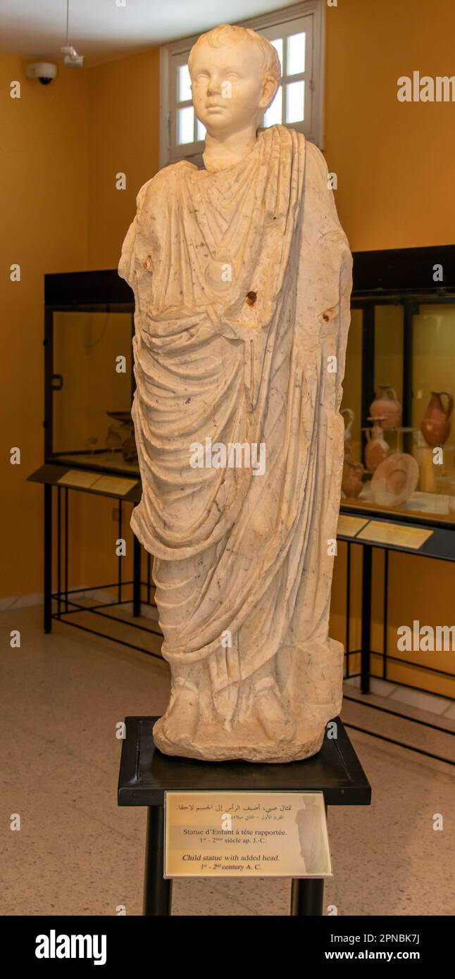 Ancient Statue at the Utica Punic and Roman Museum: Exploring the ...