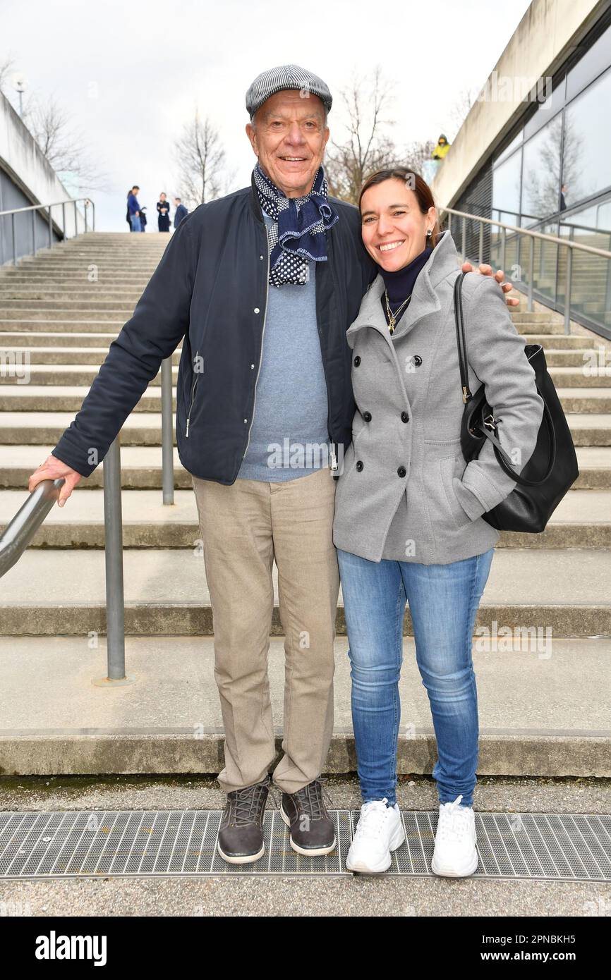 Dirk Galuba and his wife Enrica Casalino Galuba during the Europe ...