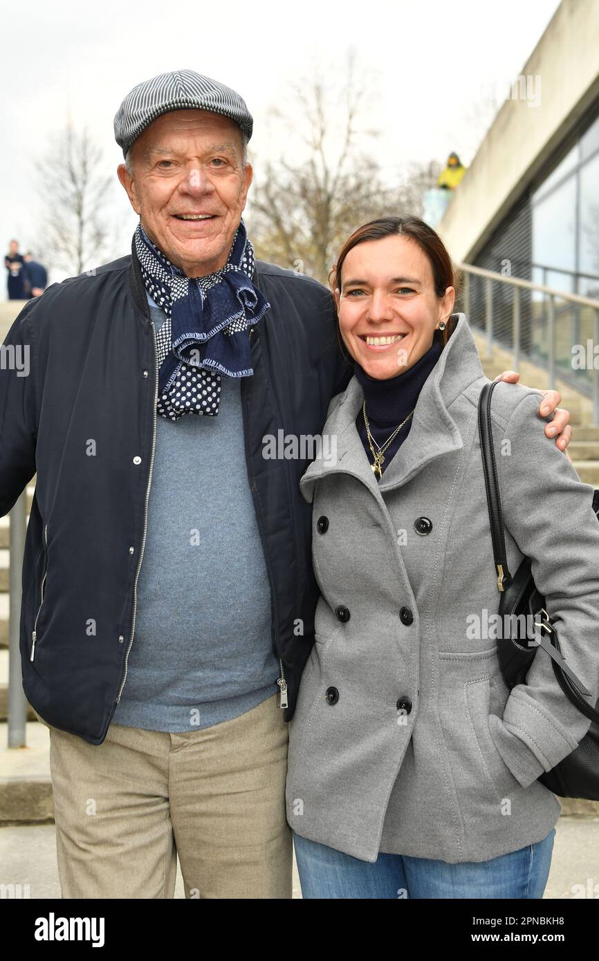 Dirk Galuba and his wife Enrica Casalino Galuba during the Europe ...