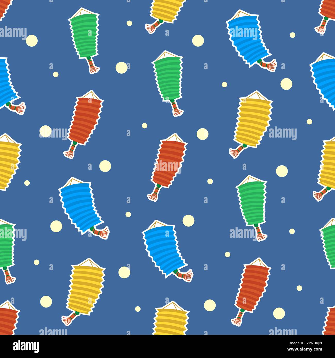 Chinese fabric lantern Stock Vector Images - Alamy