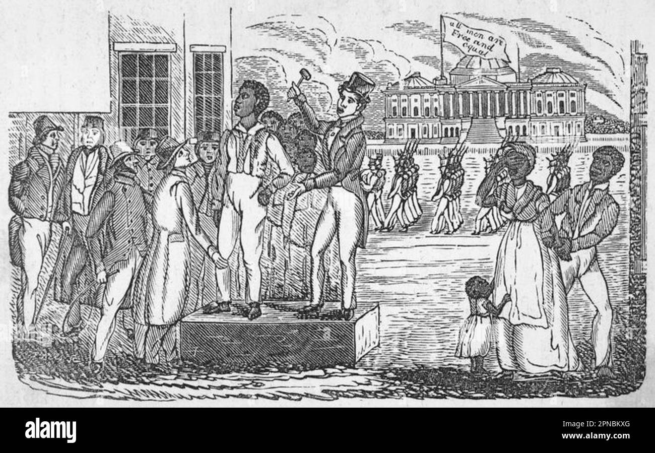 Slave auction hi-res stock photography and images - Alamy