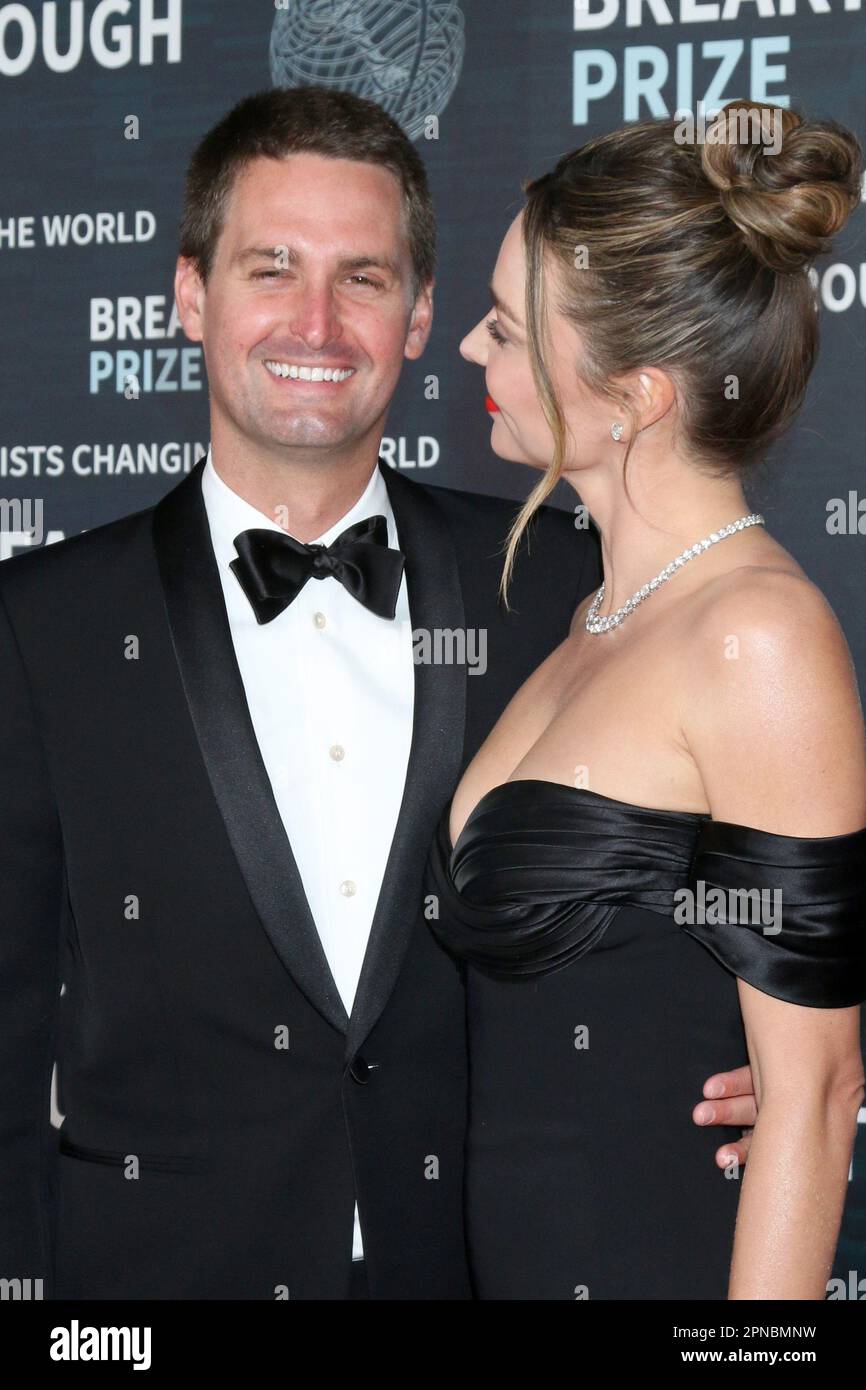 LOS ANGELES - APR 15: Evan Spiegel, Miranda Kerr at the 9th ...