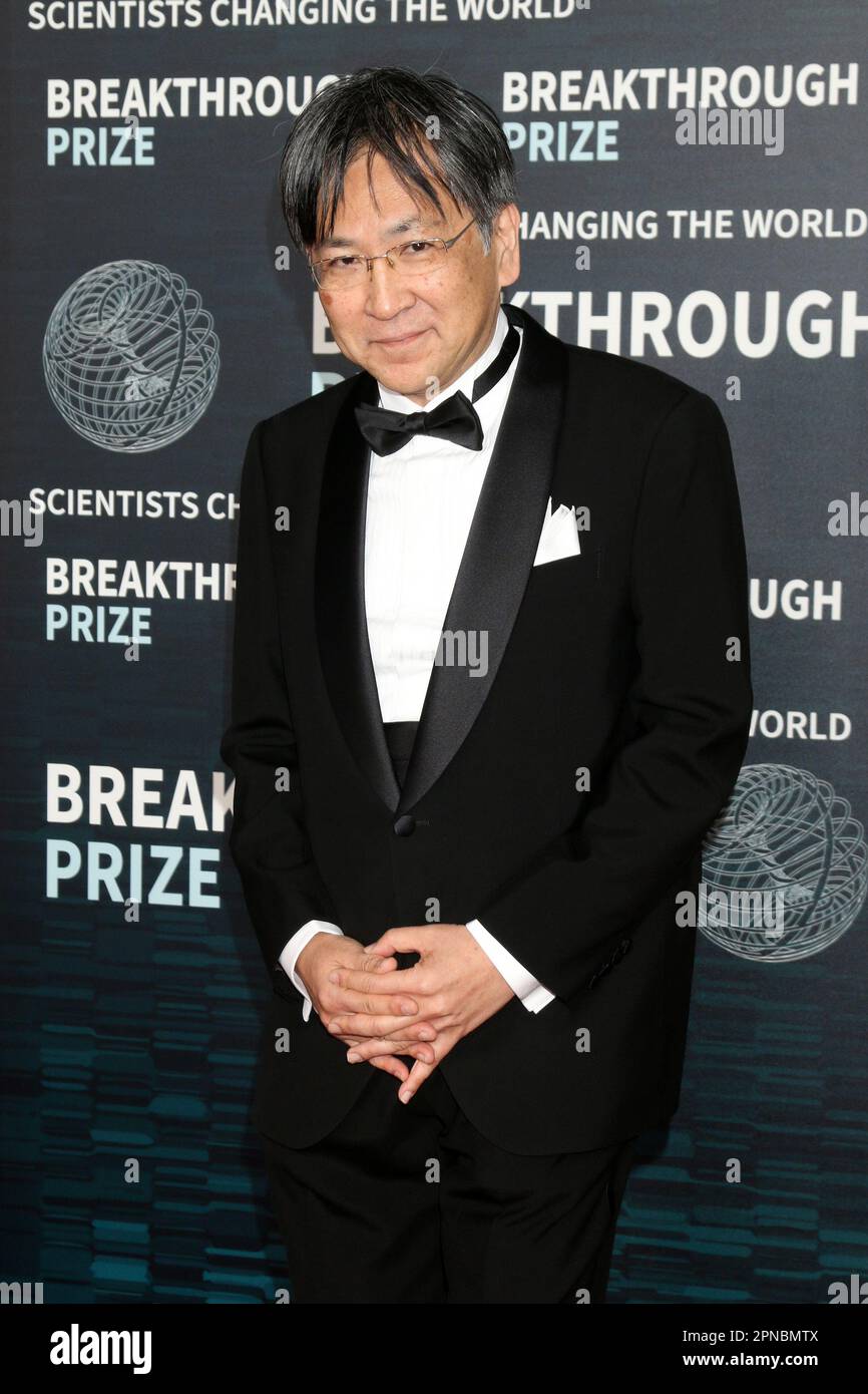 LOS ANGELES - APR 15: Hiraku Nakajima at the 9th Breakthrough Prize Ceremony Arrivals at the ...