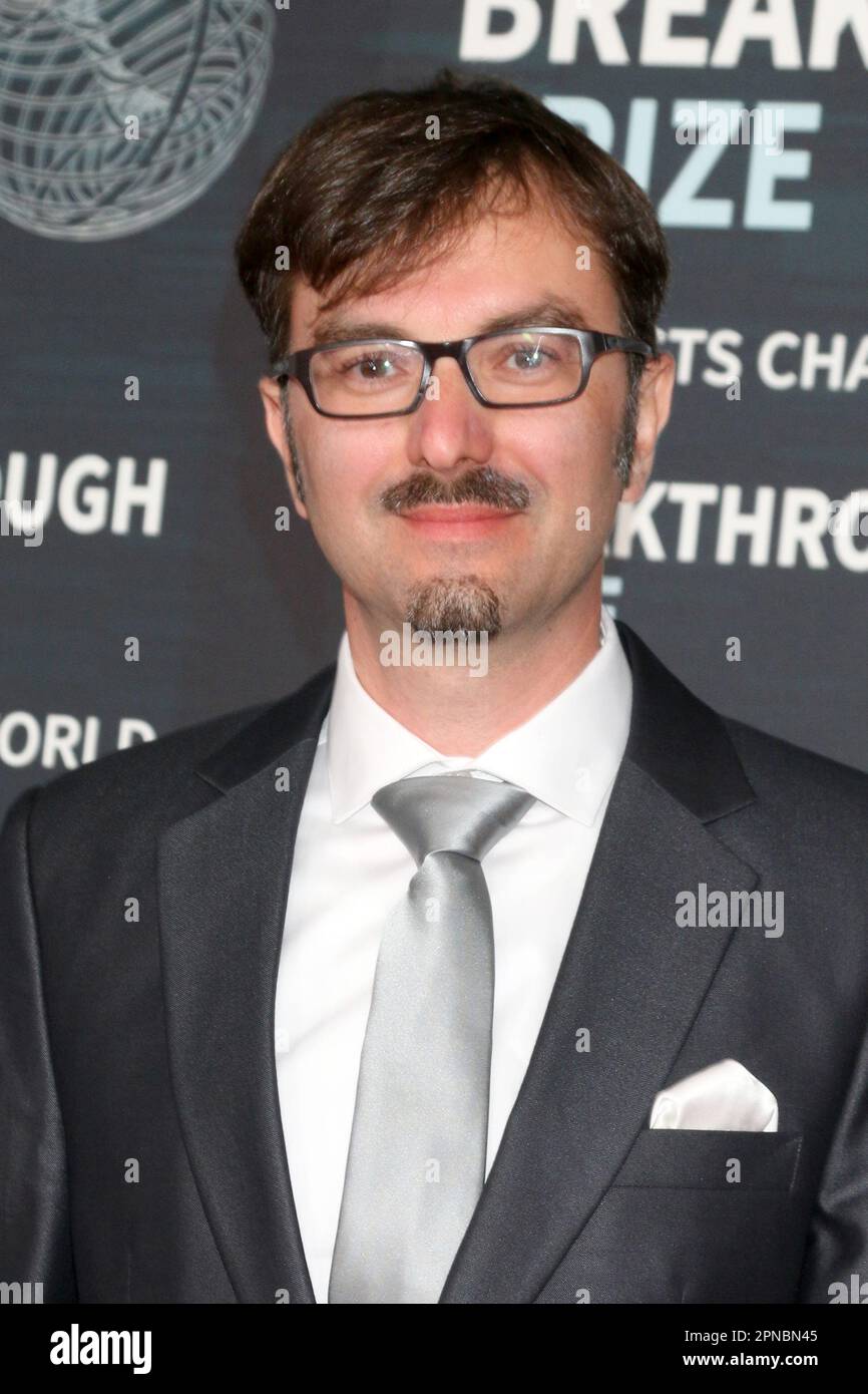 LOS ANGELES - APR 15: Ivan Dimov at the 9th Breakthrough Prize Ceremony ...