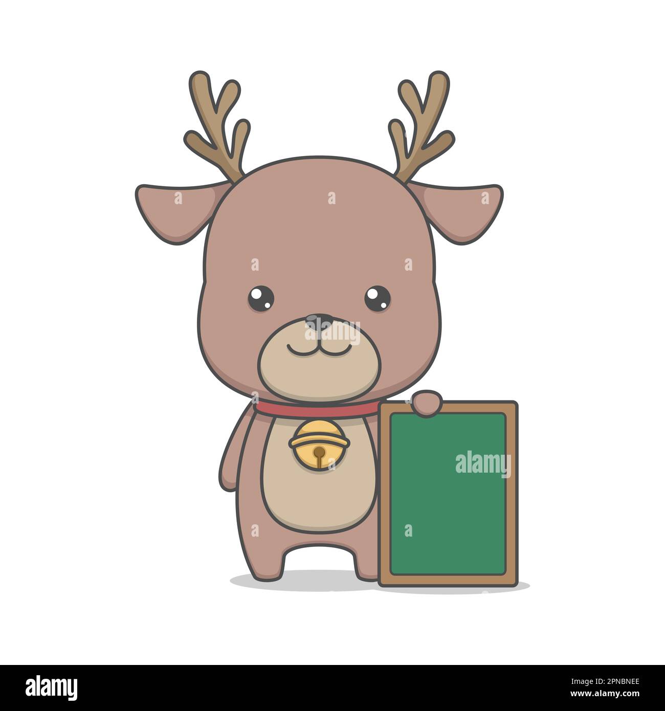 Baby deer fawn kid Stock Vector Images - Alamy