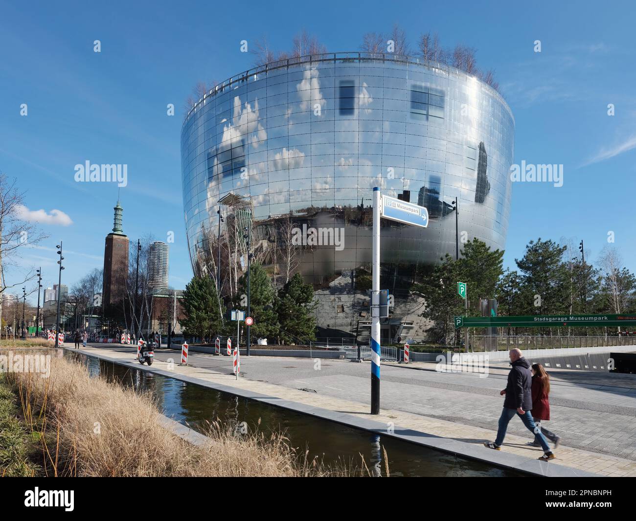 new depot of museum boijmans van beuningen in dutch city of rotterdam ...