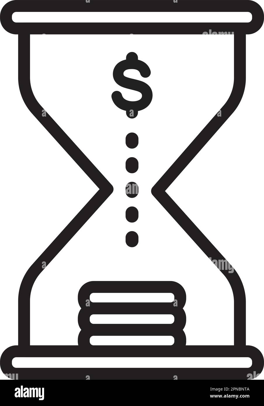 Investment Timing icon vector image. Suitable for mobile apps, web apps ...