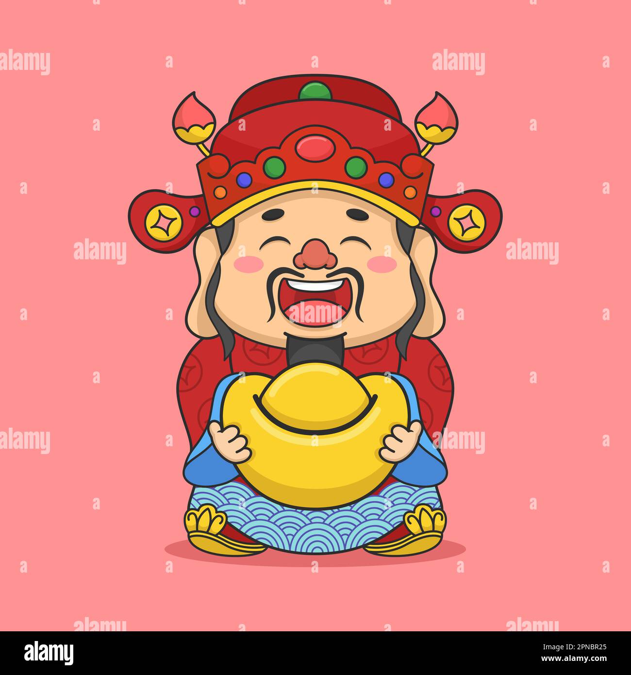 The god of money Stock Vector Images - Alamy