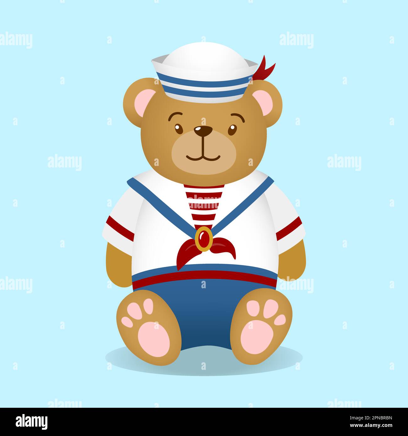 cute teddy bear doll cartoon character Stock Vector Image & Art - Alamy
