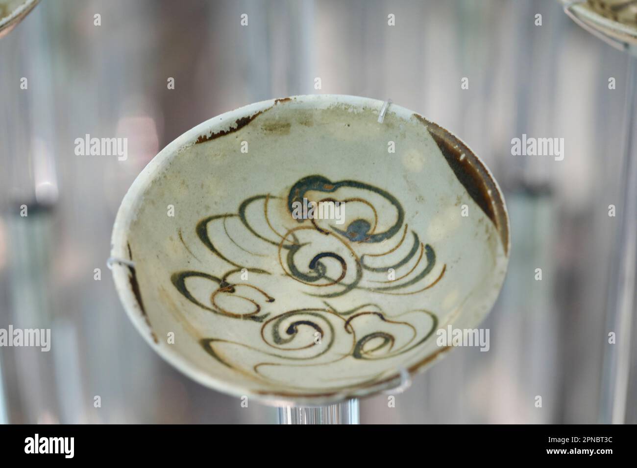Asian Civlisations Museum. Exhibition of ceramics recovered from a Tang ...
