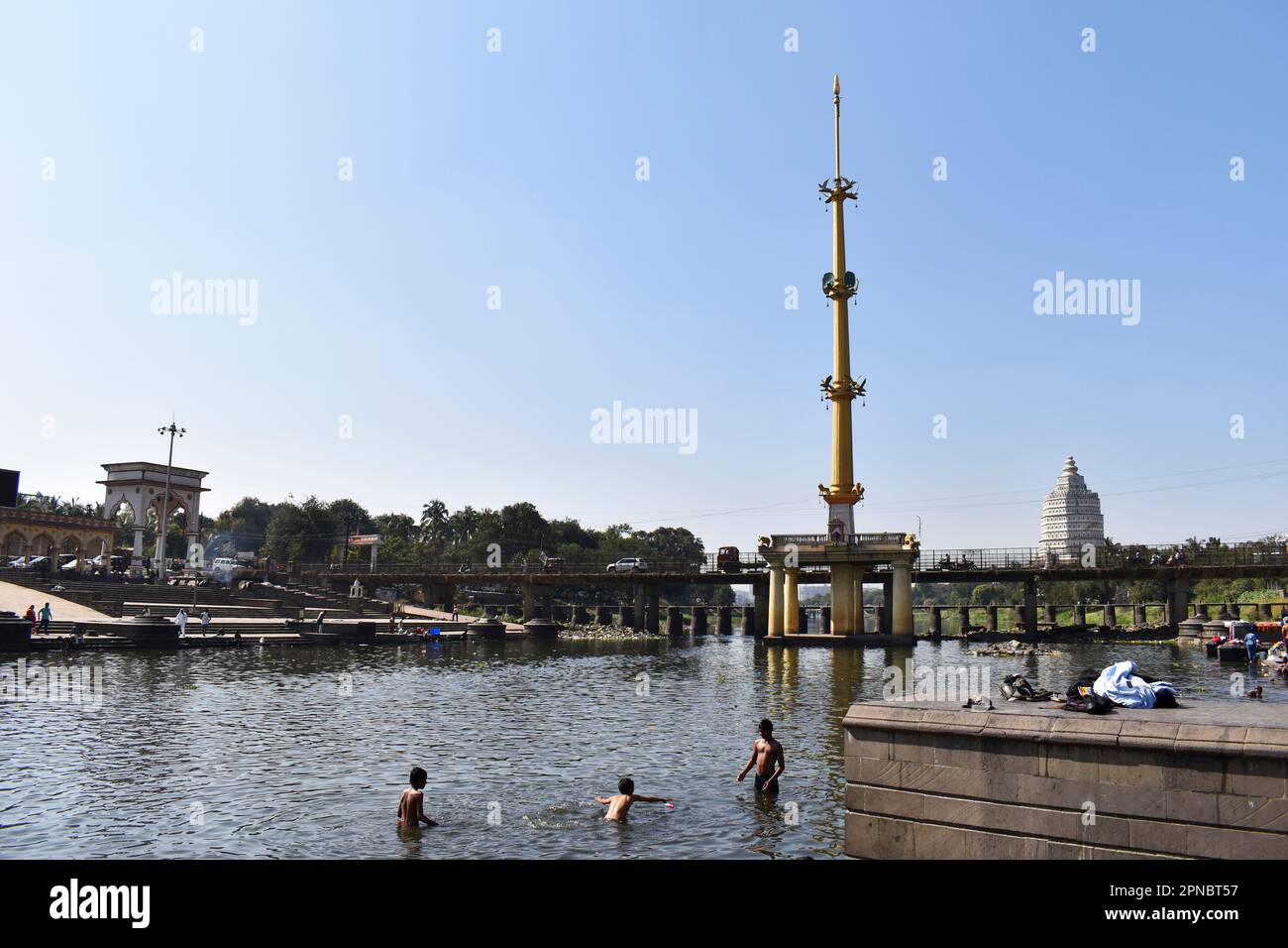 INDIA, MAHARASHTRA, PUNE, December 2022, Horizontal view of 145-Feet ...