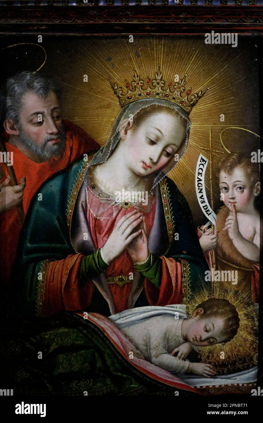 Asian Civlisations Museum. Holy Family and John the Baptist. Japan ...