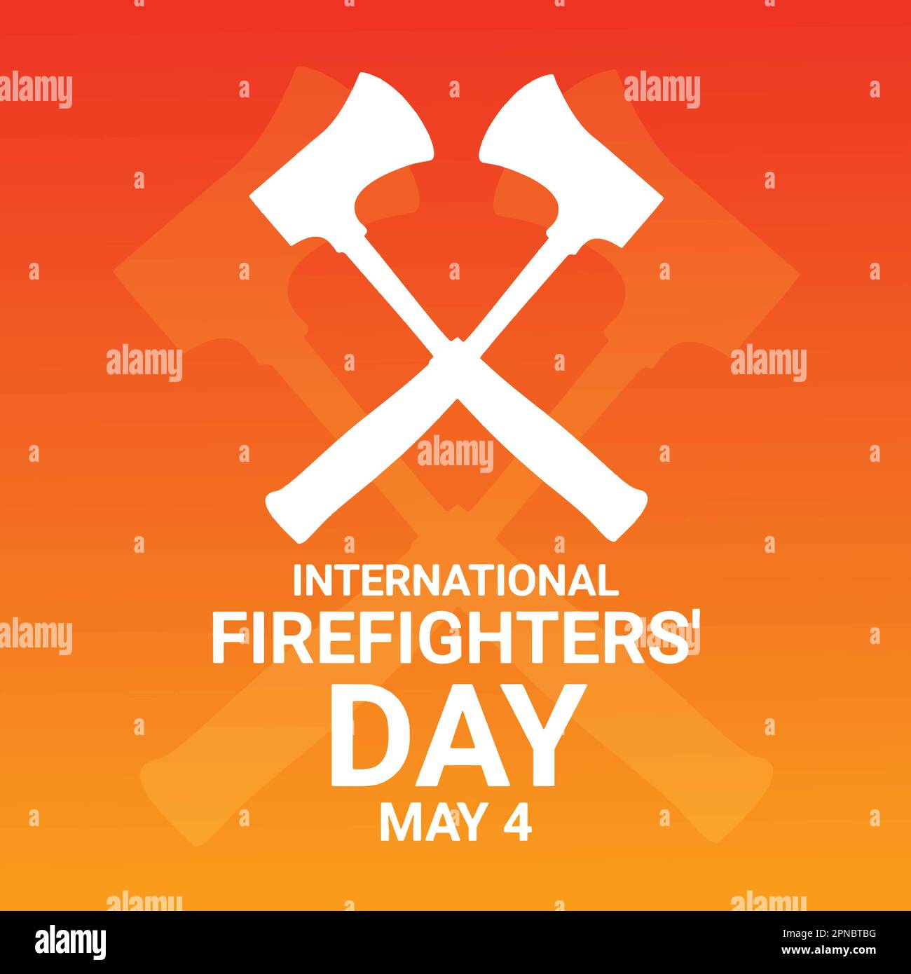 International Firefighters' Day. Vector illustration for banner, poster ...