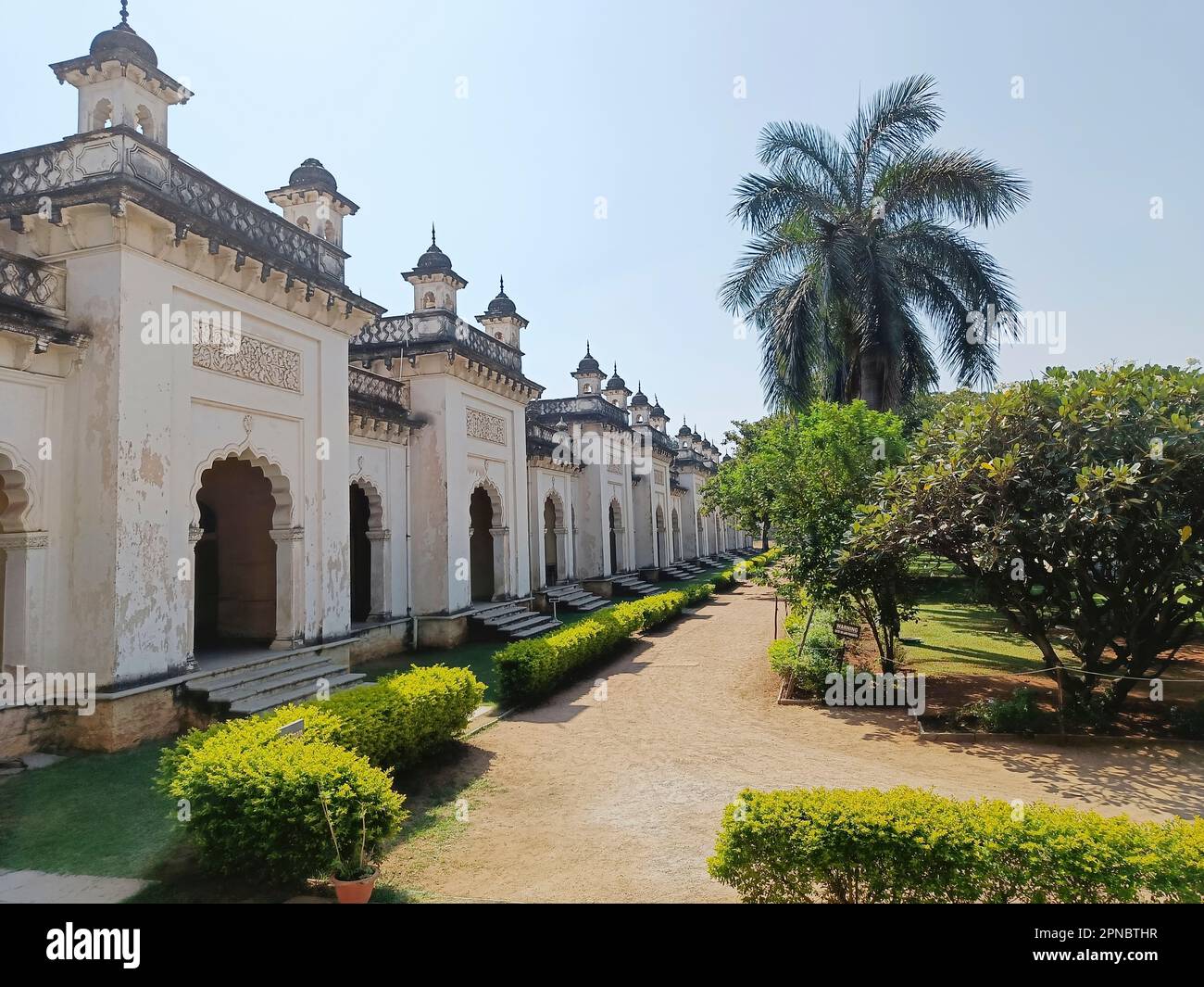 Chowmahalla Palace in Hyderabad, India, showcases a stunning example of ...