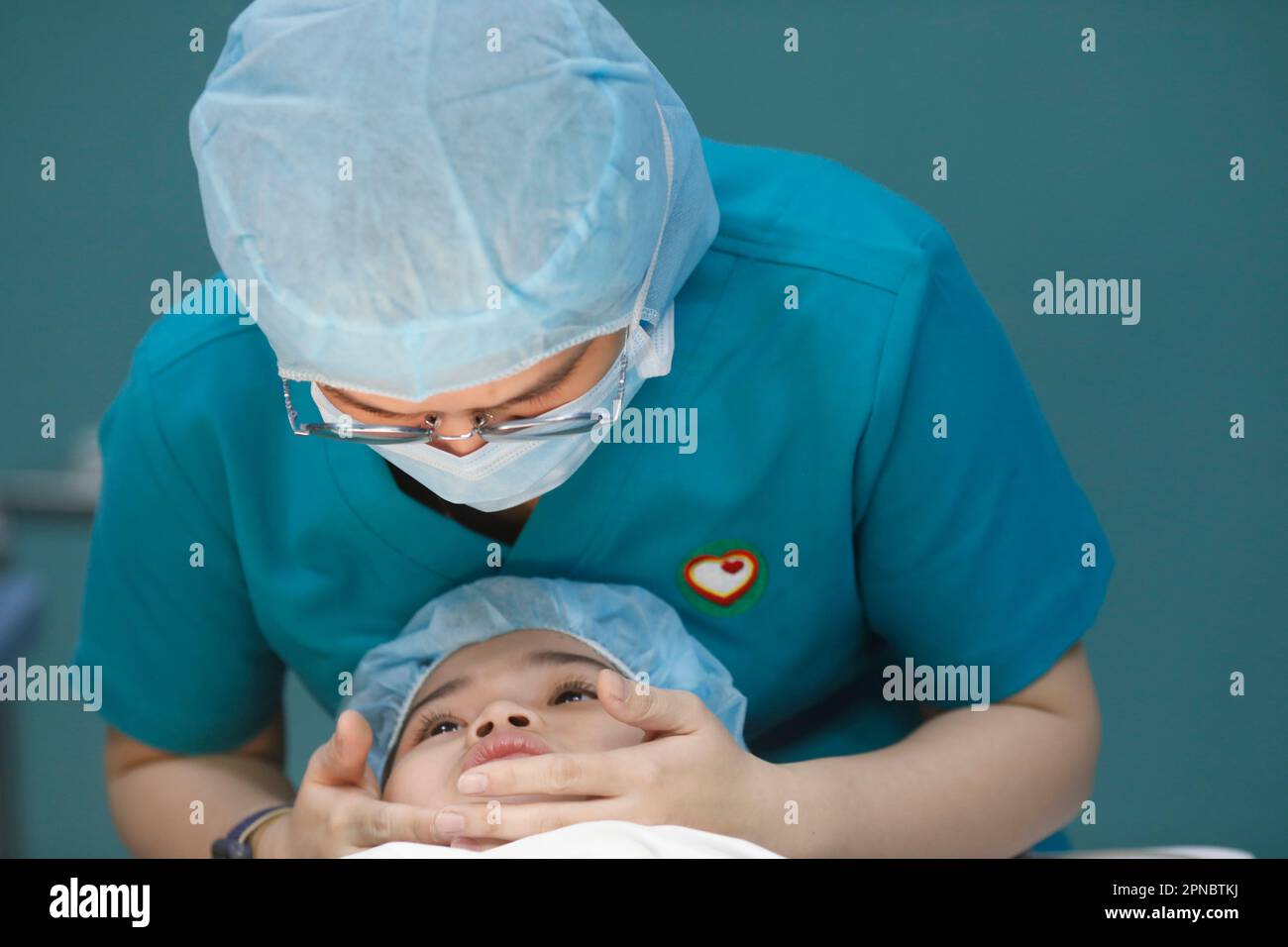 Tam Duc Cardiology Hospital. Operating theater. Cardiac surgery. Ho Chi ...