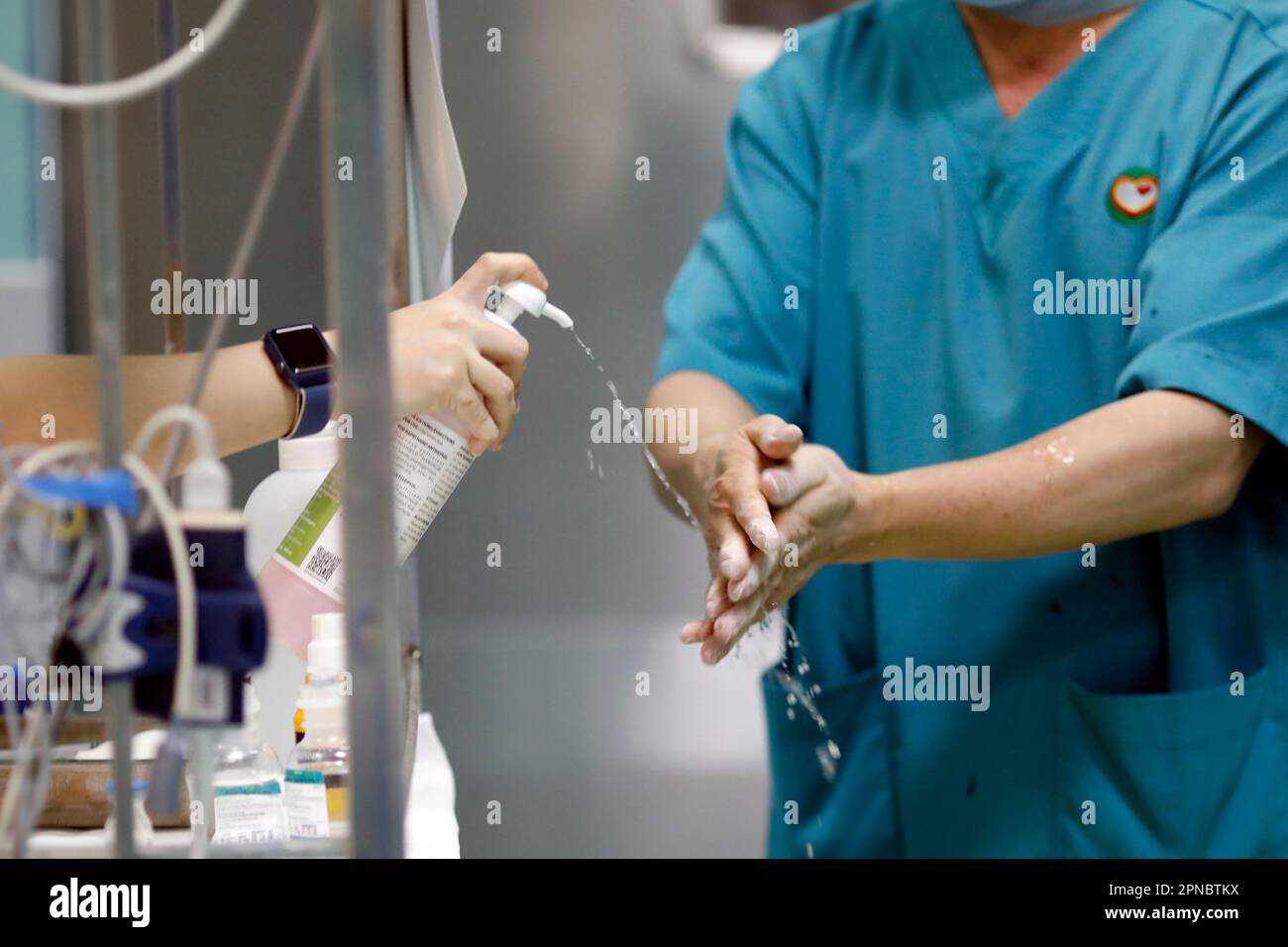 Tam Duc Cardiology Hospital. Operating theater. Cardiac surgery ...