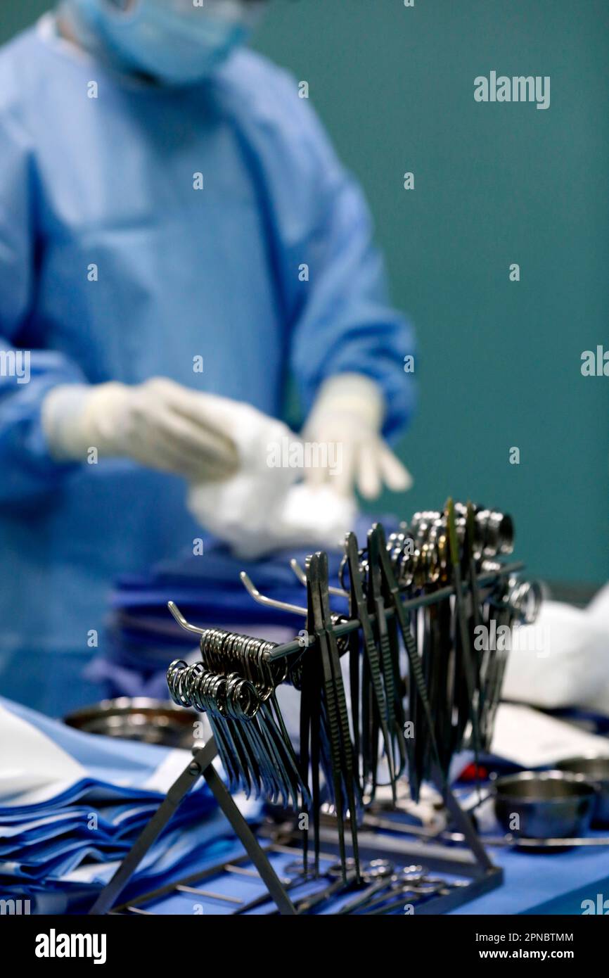 Tam Duc Cardiology Hospital. Operating theater. Cardiac surgery ...