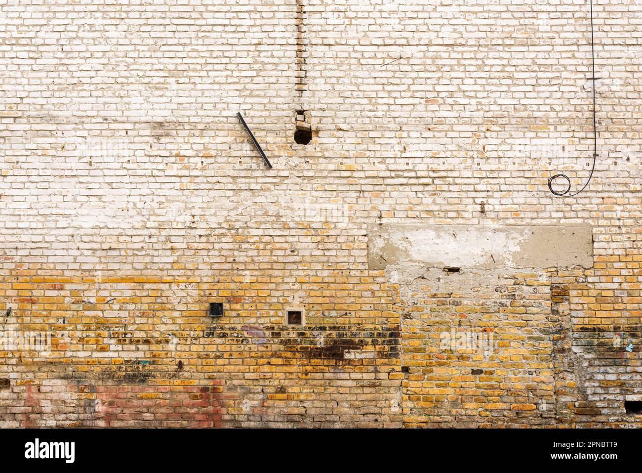 White Brick Wall Facade at Adolfo Scanlan blog