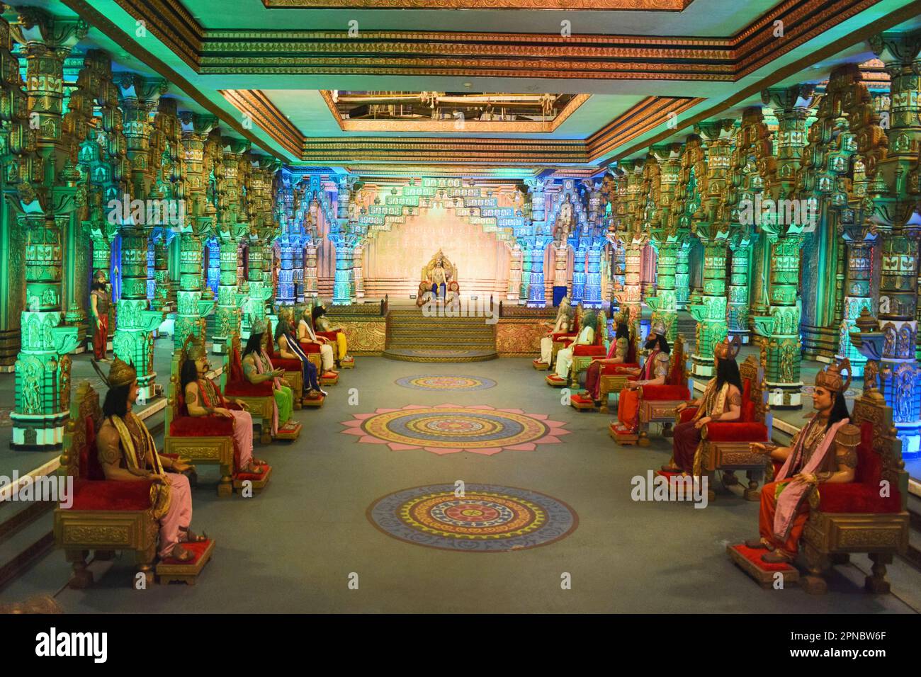 The Set of Mahabharat at Ramoji Film City in Hyderabad, India, is an ...