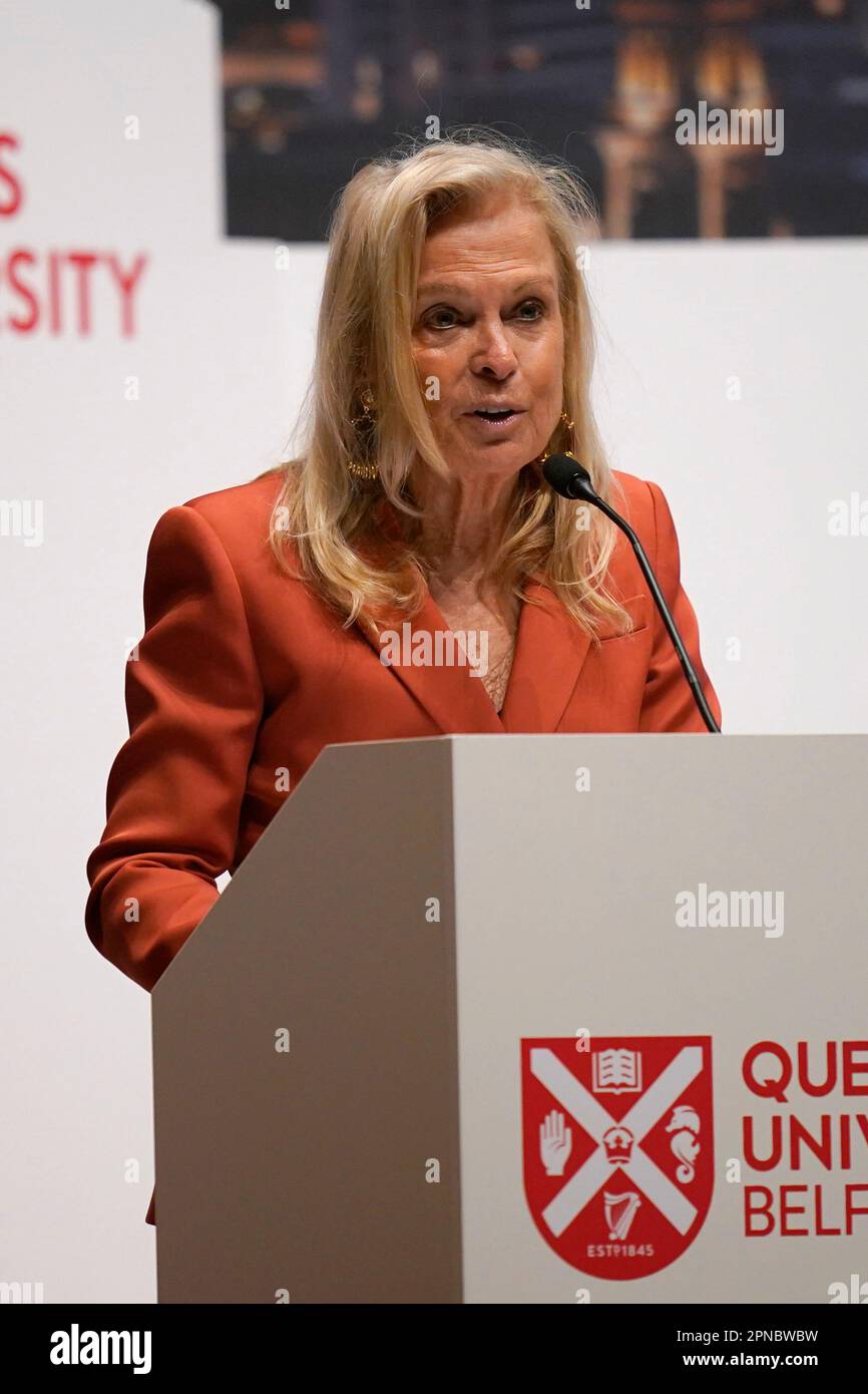 US Ambassador to the UK Jane Hartley attending the three-day ...