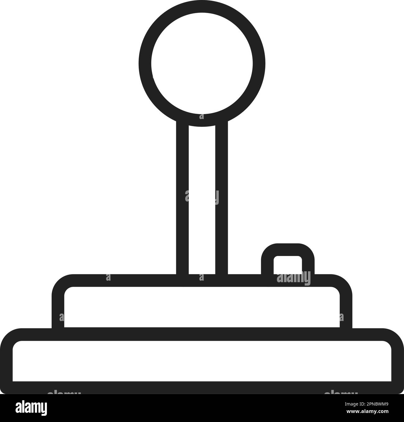 Joystick Icon Vector Image Suitable For Mobile Apps Web Apps And Print Media Stock Vector