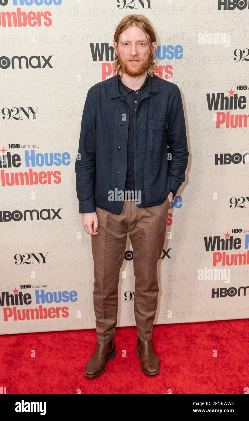 New York, USA. 17th Apr, 2023. Domhnall Gleeson attends 'White House ...