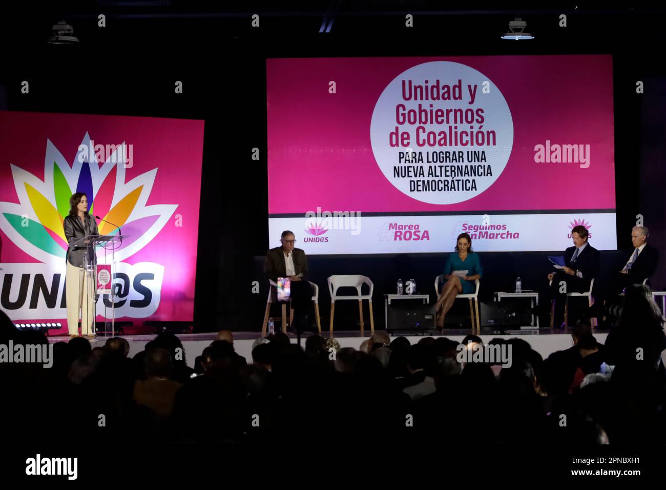 Non Exclusive: April 17, 2023, Mexico City, Mexico: Senator Maria Lilly ...