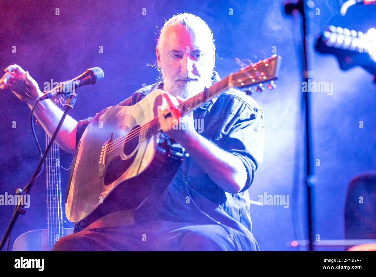 The British musician Fink (Fin Greenall) during the concert "Solo ...