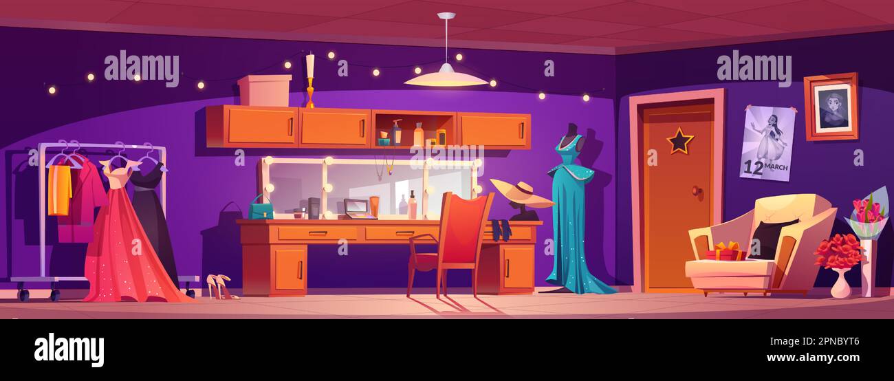 Stage door actor Stock Vector Images - Alamy