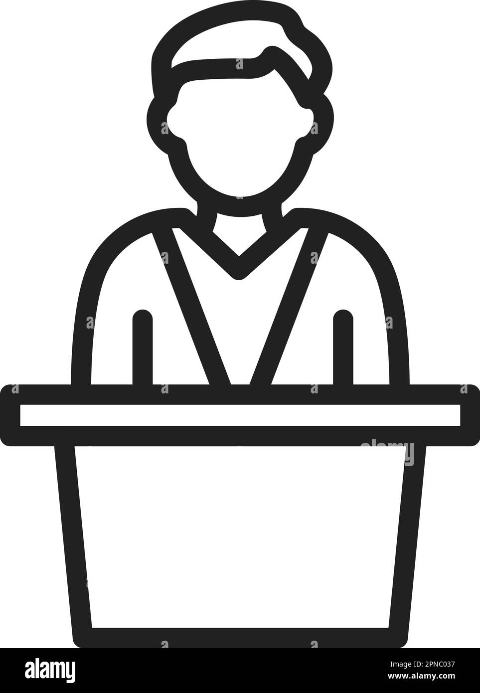 Lecture icon vector image. Suitable for mobile apps, web apps and print ...