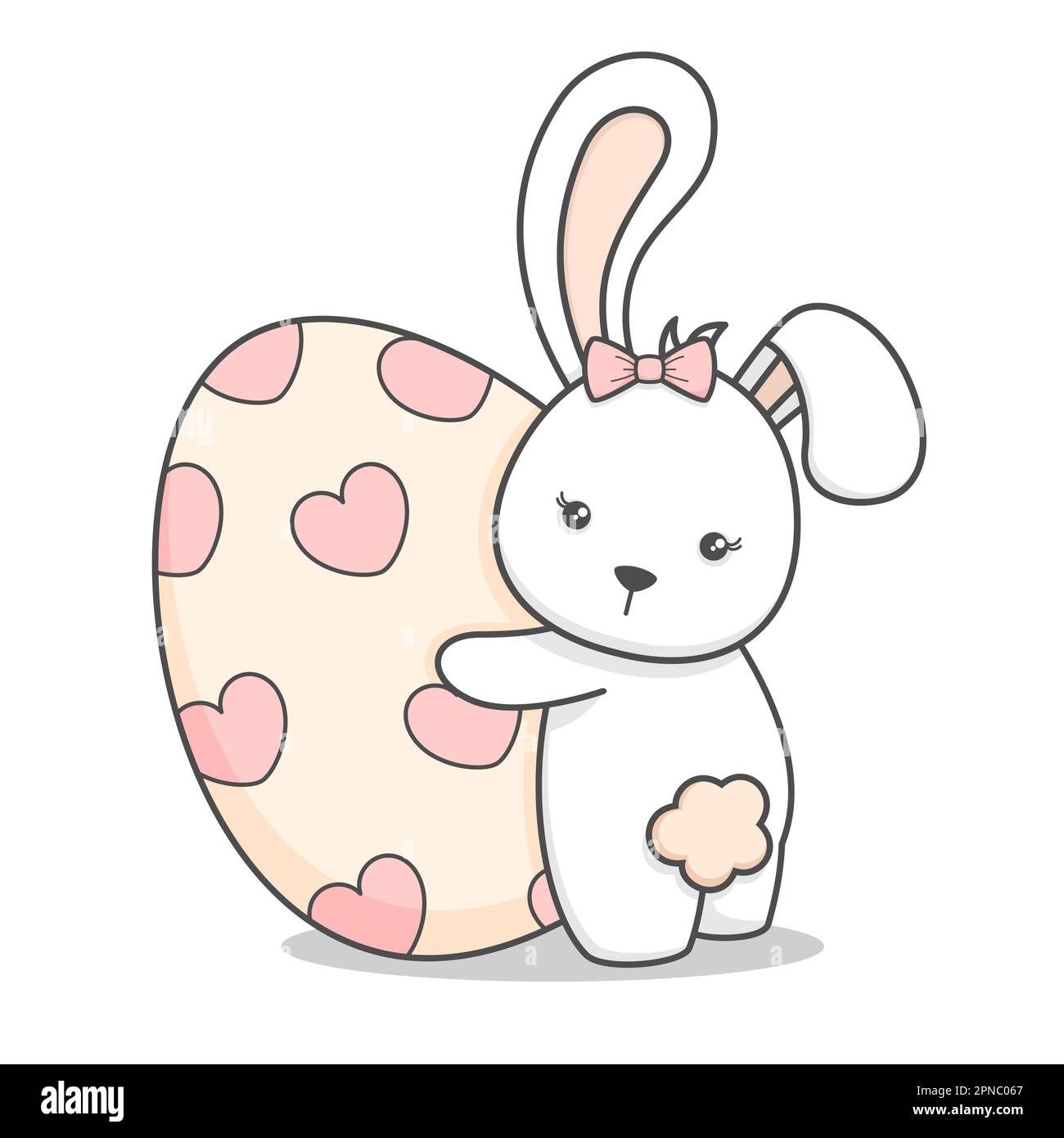 Easter chocolate egg happy Stock Vector Images - Alamy