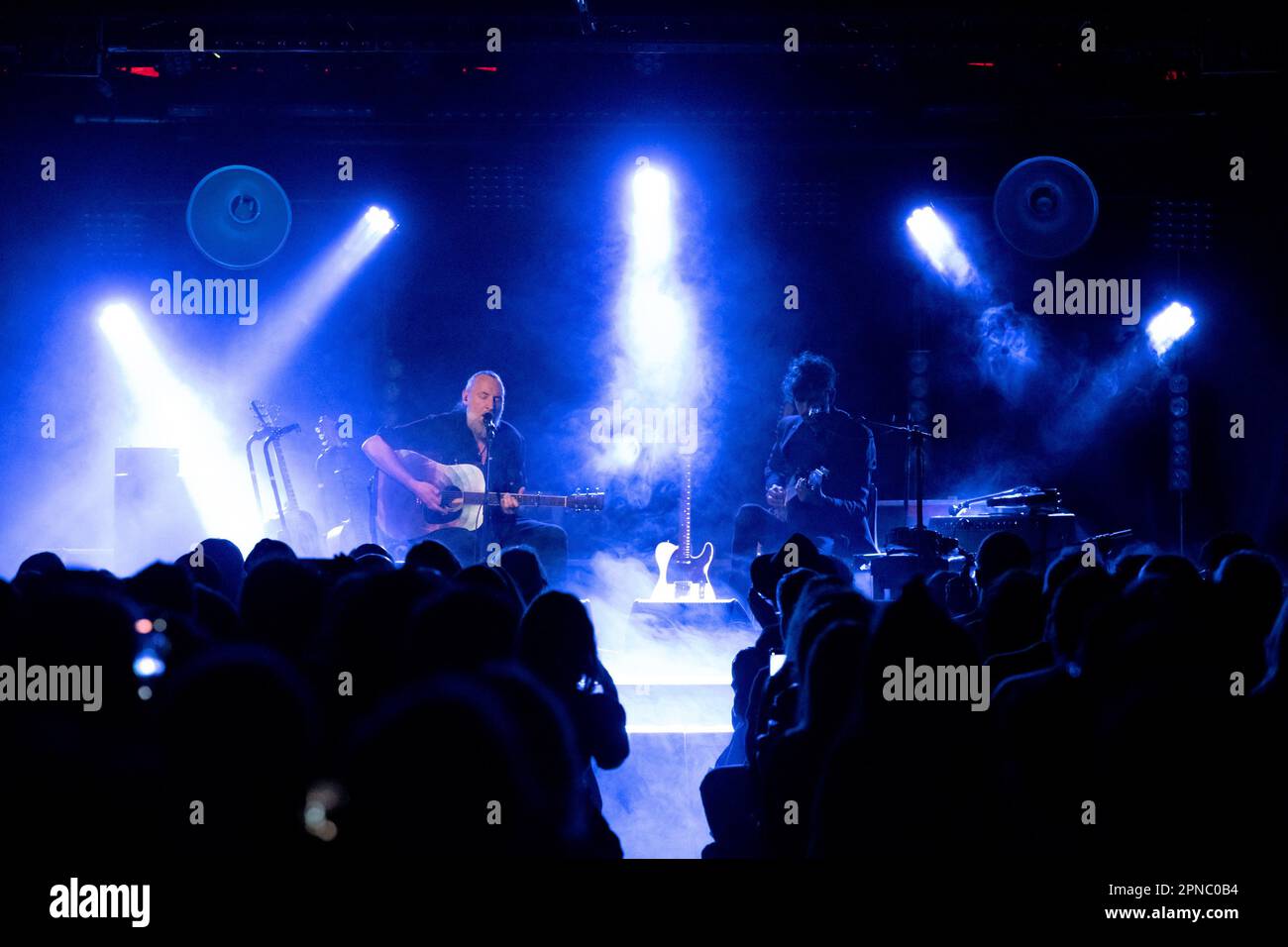 The British musician Fink (Fin Greenall) during the concert "Solo ...