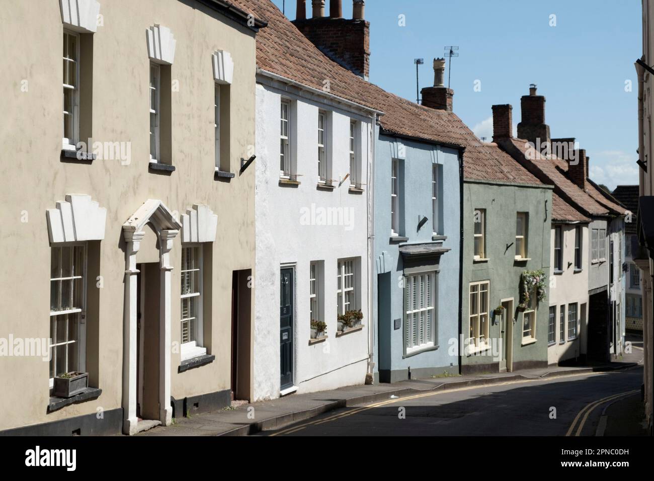 Around the Somerset village of Axbridge Stock Photo - Alamy