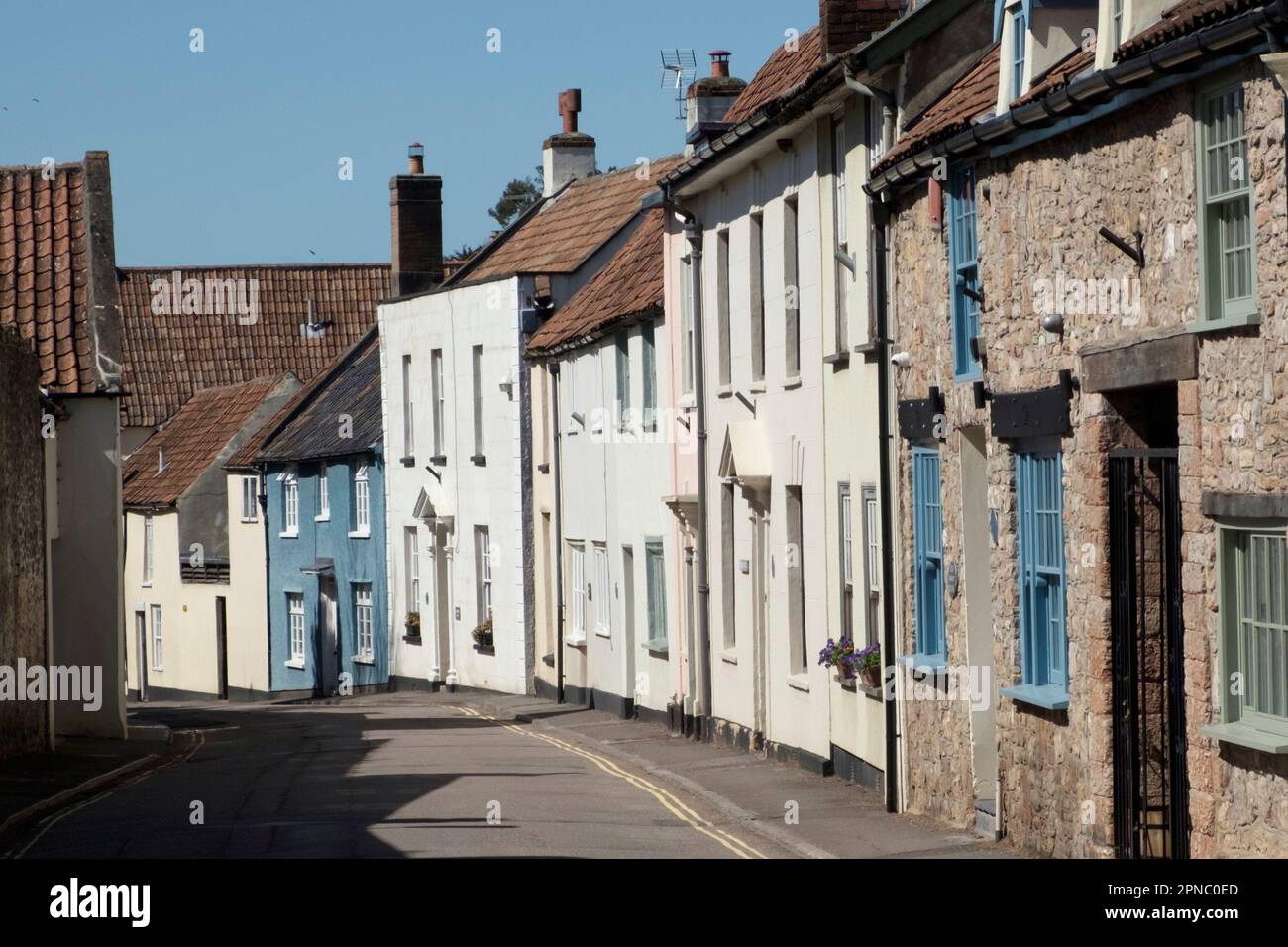 Around the Somerset village of Axbridge Stock Photo - Alamy