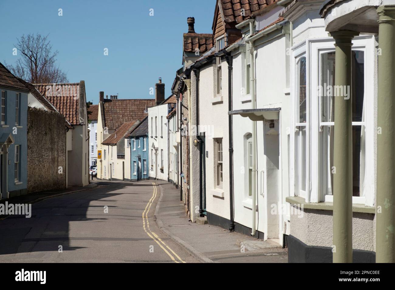 Around the Somerset village of Axbridge Stock Photo - Alamy