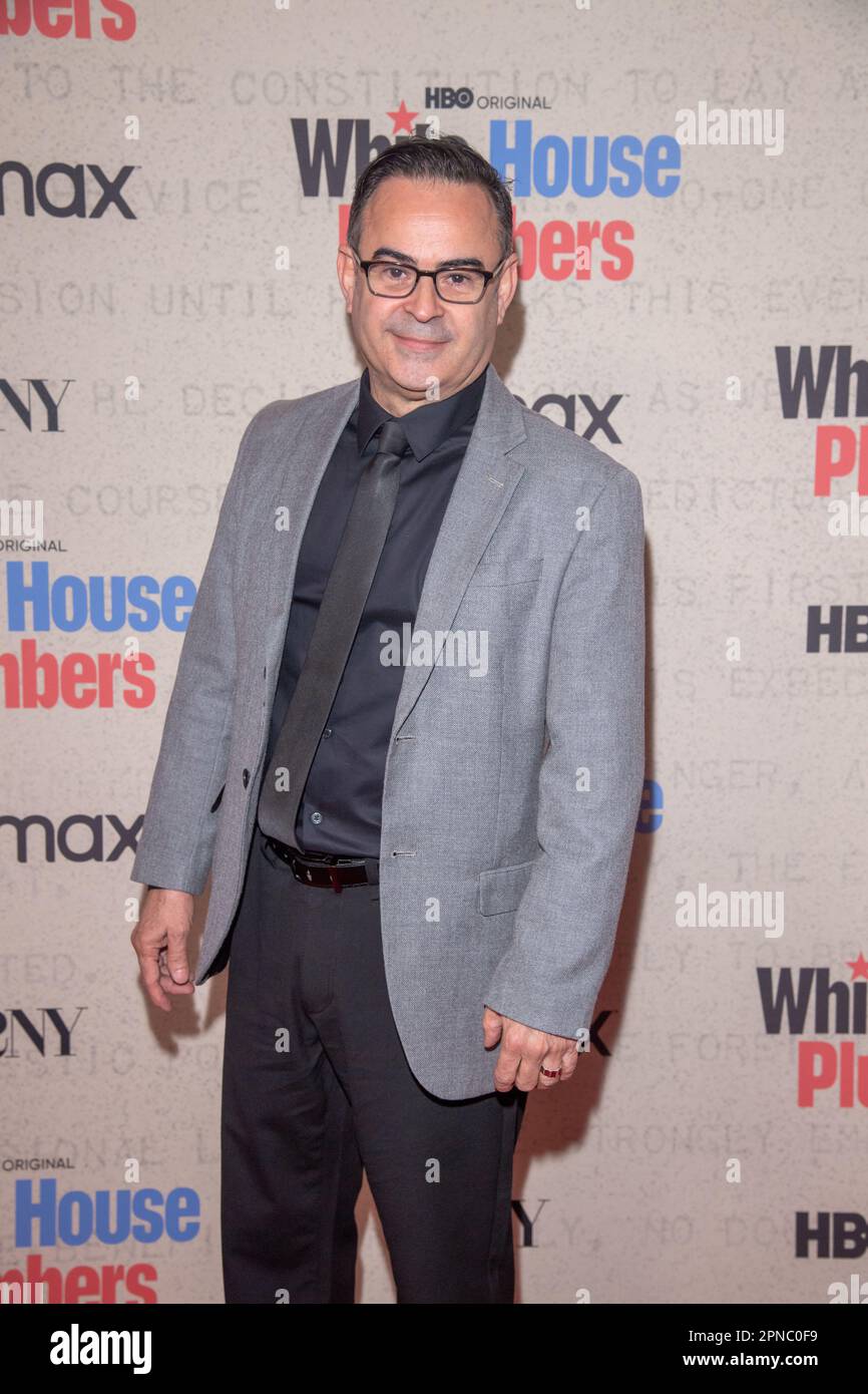 NEW YORK, NEW YORK - APRIL 17: Nelson Ascencio attends HBO's "White ...