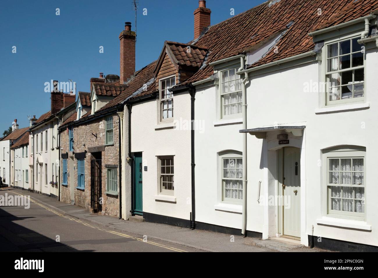 Around the Somerset village of Axbridge Stock Photo - Alamy