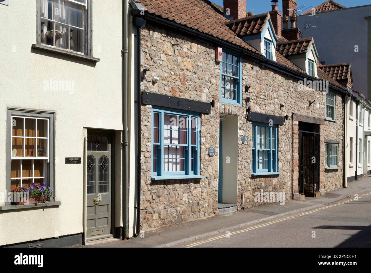 Around the Somerset village of Axbridge Stock Photo - Alamy