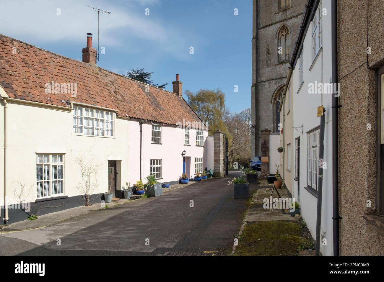 Banwell village hi-res stock photography and images - Alamy