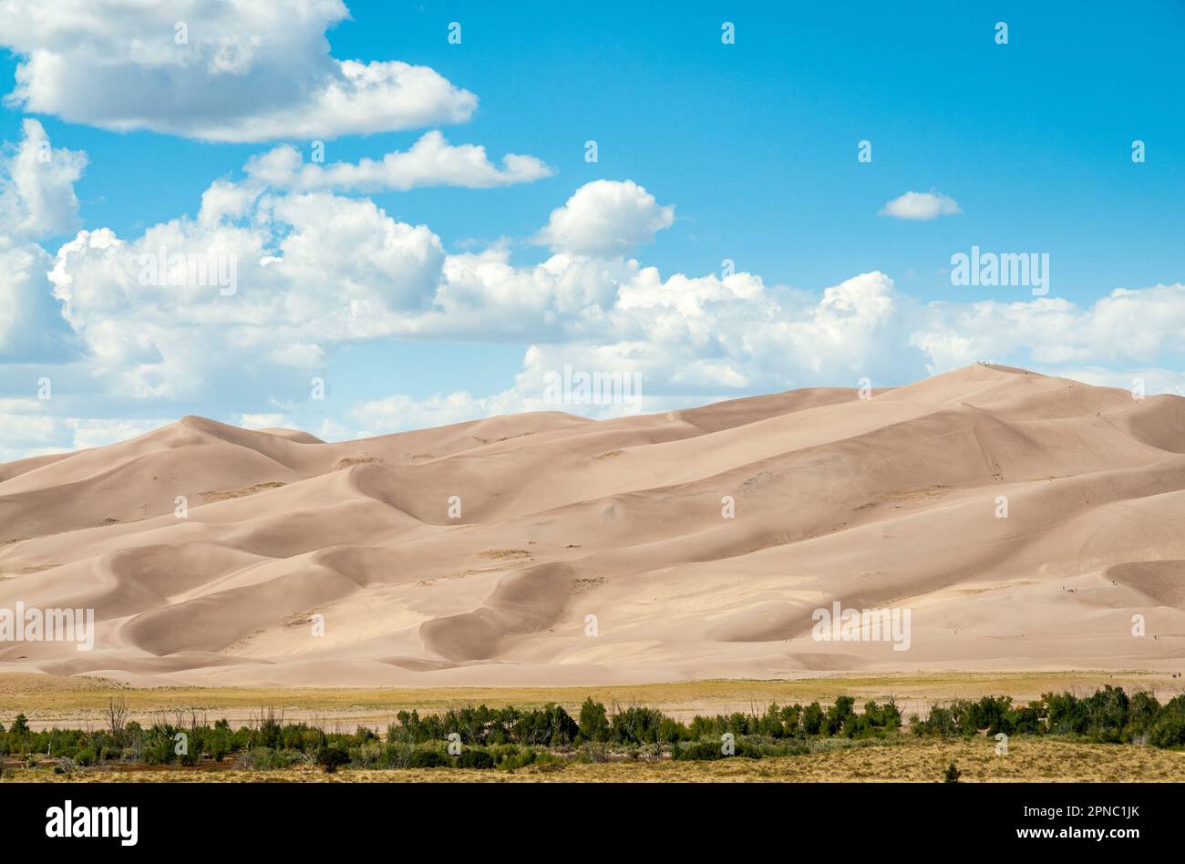 Great Sand Dunes National Park and Preserve in Colorado Stock Photo - Alamy