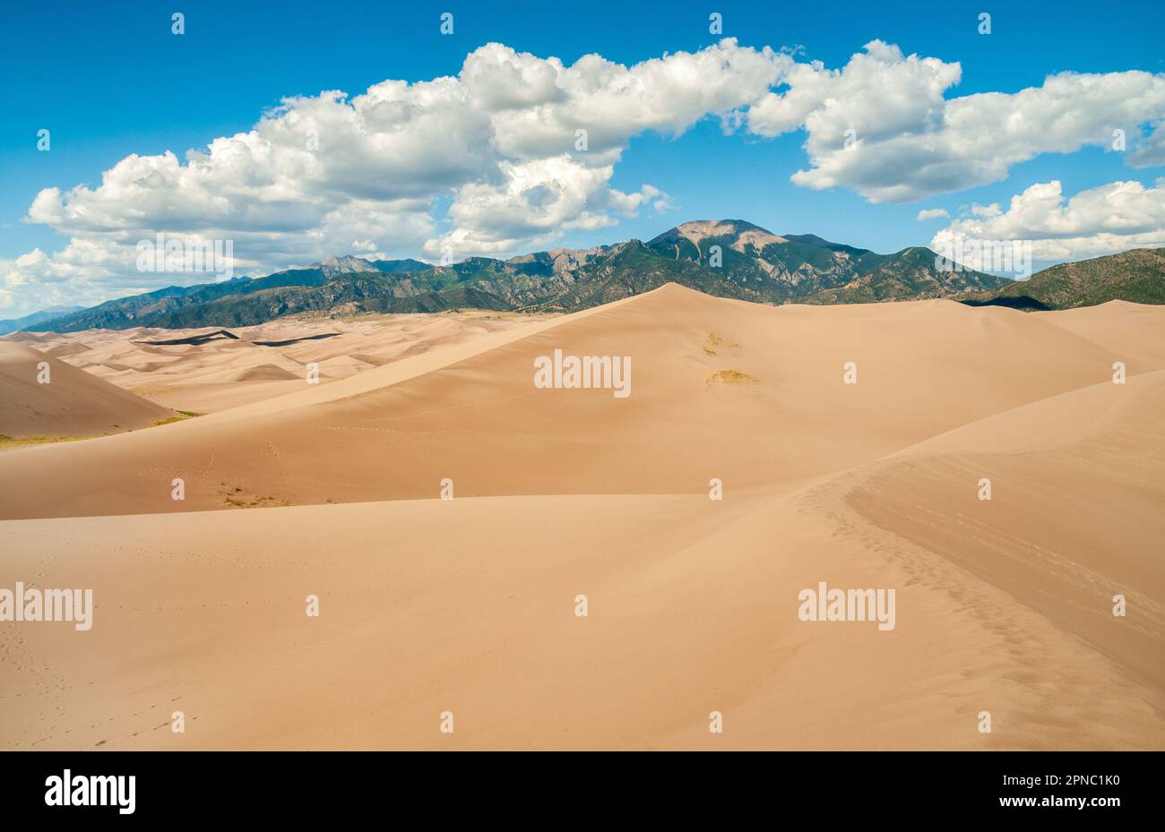 Great Sand Dunes National Park and Preserve in Colorado Stock Photo - Alamy