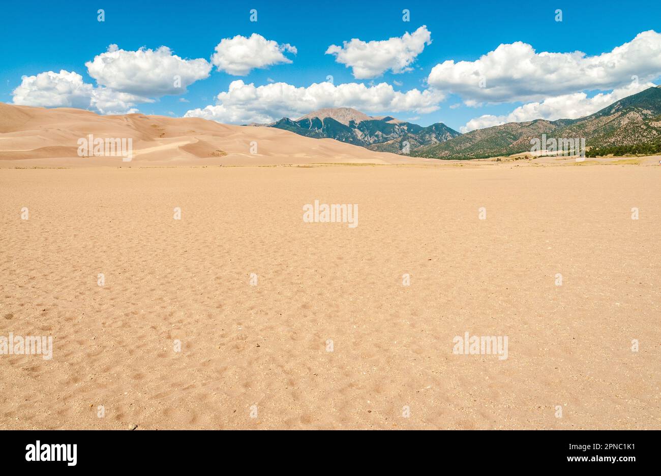 Great Sand Dunes National Park and Preserve in Colorado Stock Photo - Alamy