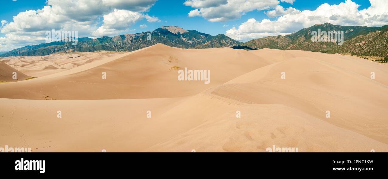 Great Sand Dunes National Park and Preserve in Colorado Stock Photo - Alamy