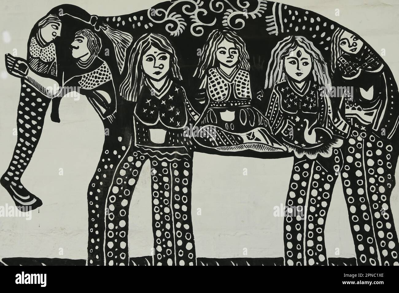 Wail painting hi-res stock photography and images - Alamy