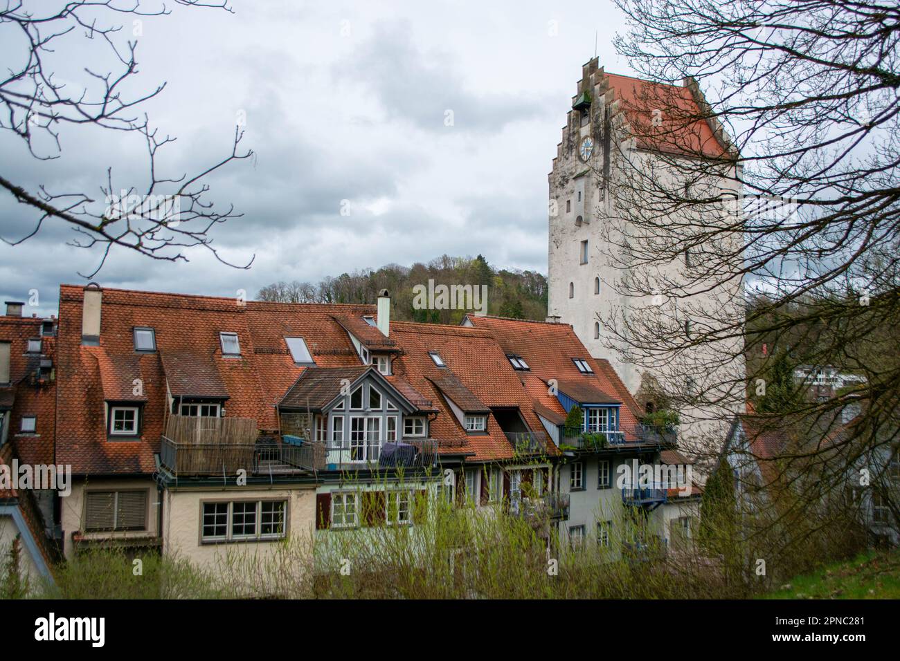 View from the tower of ravensburg castle hi-res stock photography and ...