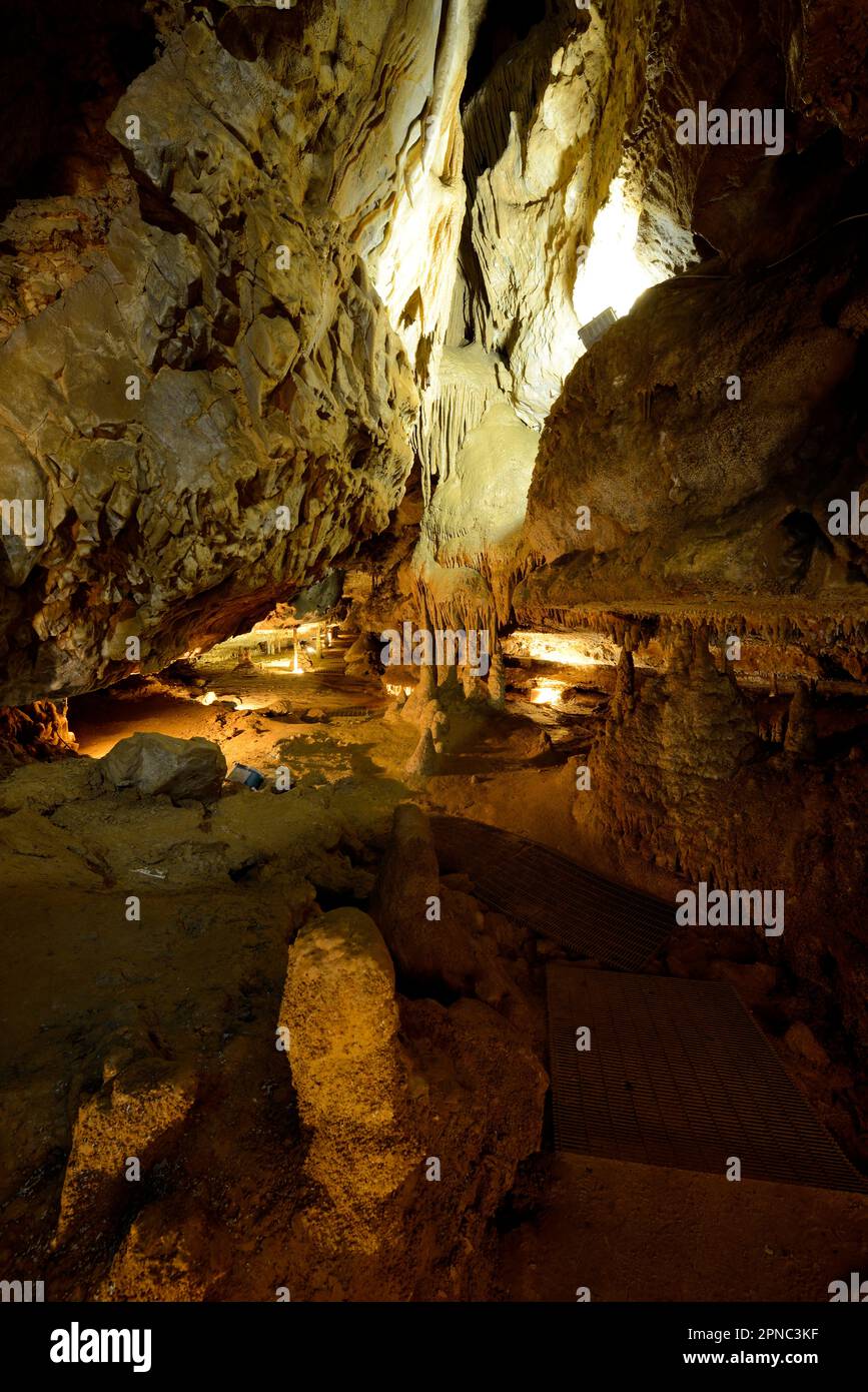 The Caudano caves were discovered in December 1898 and received ...