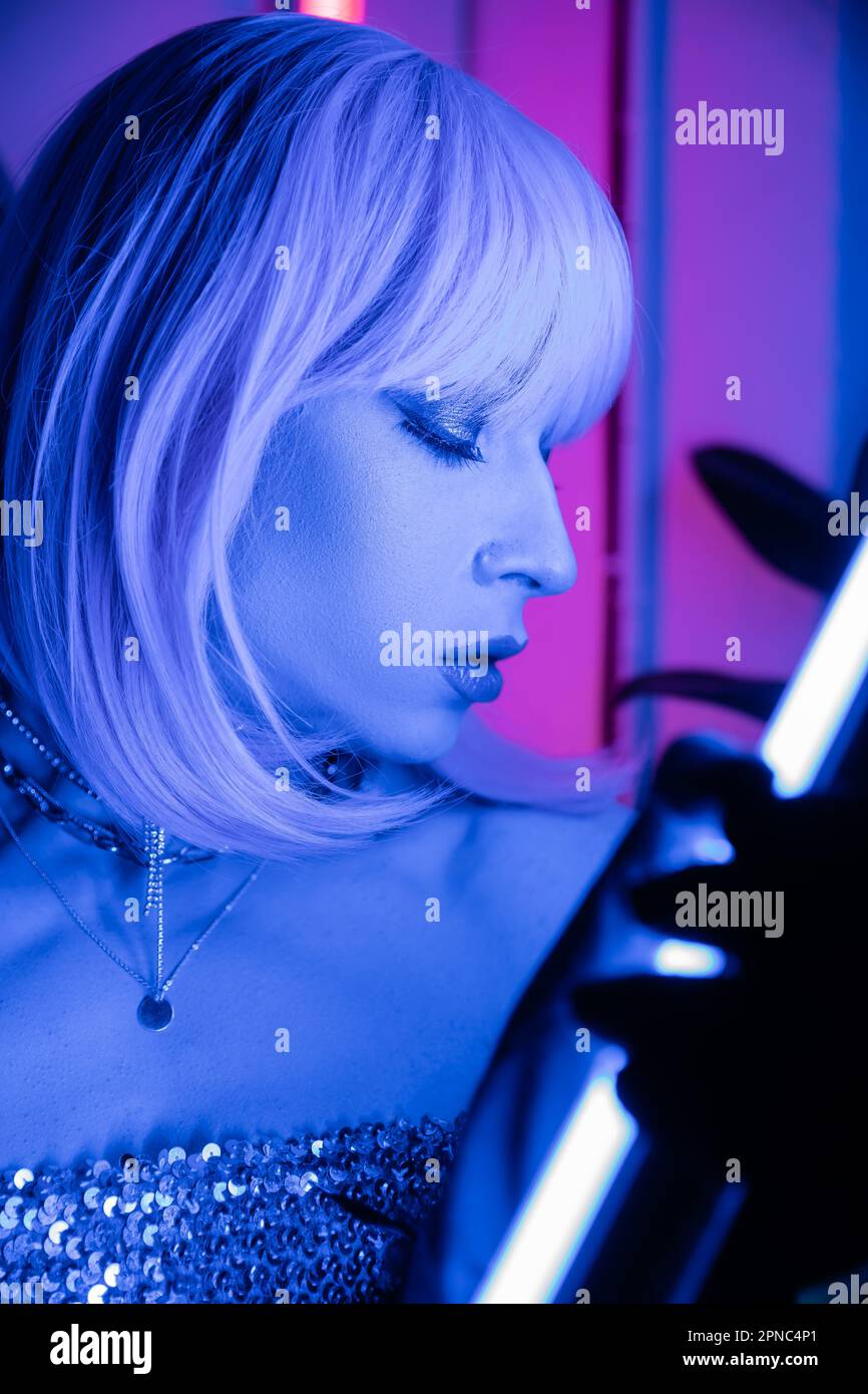 Wig makeup hi-res stock photography and images - Alamy