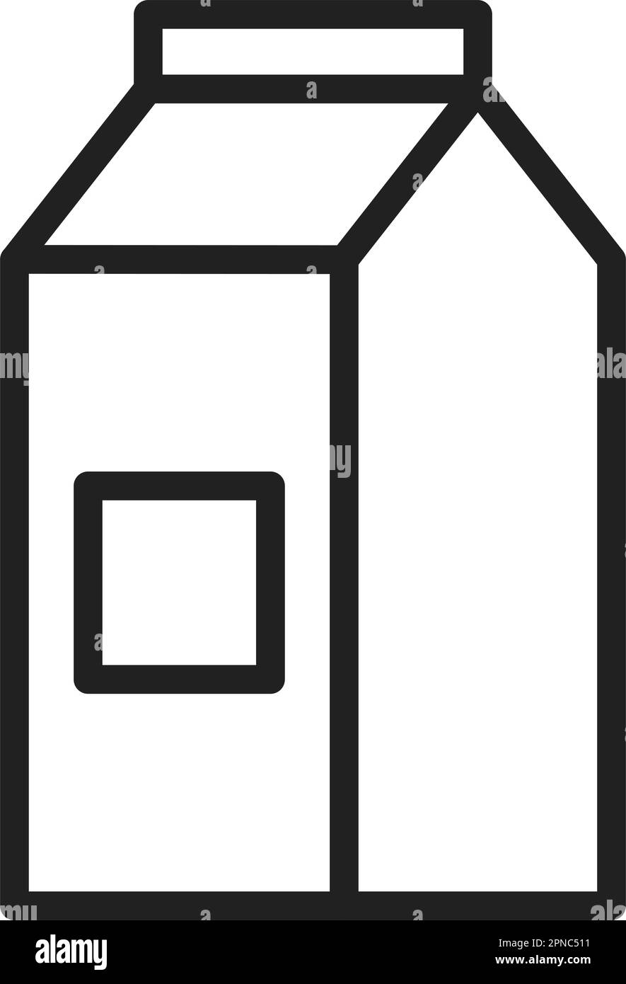 Milk box icon vector image. Suitable for mobile apps, web apps and ...